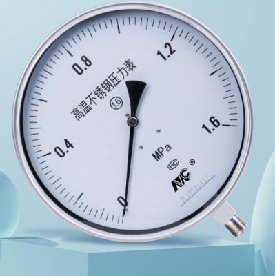 China Y250BF Stainless Steel Pressure Gauge 250mm Radial Direction with 0-60MPa Range and 1.6 Accuracy for sale