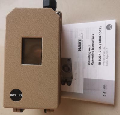 China Samson 3730-3 IP67 Control Valve Positioner 12V-30V with HART Communication for 3.6-300mm Travel for sale