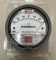 China Dwyer 2300-60PA Magnehelic Differential Pressure Gauge 0.1 MPa 15 PSI IP67 Rated for Air and Gas Systems for sale