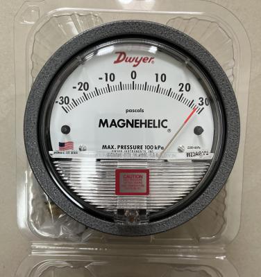 China Dwyer 2300-60PA Magnehelic Differential Pressure Gauge 0.1 MPa 15 PSI IP67 Rated for Air and Gas Systems for sale