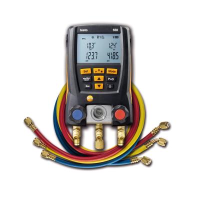 China Electronic Refrigerant Temperature Tester Digital Manifold Kit With Bluetooth Support for sale