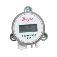 China Dwyer MSX-W20-PA Differential Pressure Transmitter 4 Digit LCD Display 24VDC -125 to 125 Pa for sale