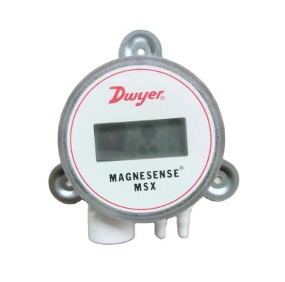 China Dwyer MSX-W20-PA Differential Pressure Transmitter 4 Digit LCD Display 24VDC -125 to 125 Pa for sale