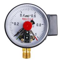 China YX-100 SS Electric Contact Differential Pressure Gauge 0.1-60 MPa for Water Supply for sale
