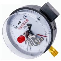 China YXC-150 Magnetic Aid Electric Contact Pressure Gauge 0-60MPa 145mm Bottom Connection for sale