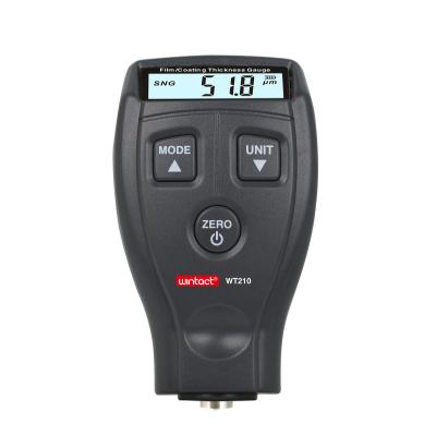 China Wintact WT200A Digital Coating Thickness Gauge 0-1800μm LCD for Steel Aluminum Metal for sale