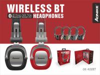 China Super Bass 5pin 110dB 8h Stereo Bluetooth Headphone for sale