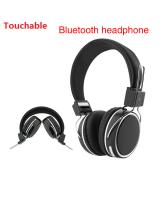 China 40mm Driver 10m 110dB folding bluetooth headphones sterep music headphones for sale