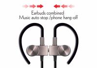 China Stereo 60mAh 8hrs Magnetic Sports Wireless Headset for sale
