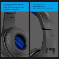 China Bass Sound 108dB 2.2m 40mW Luminous Wired Gaming Headphone for sale
