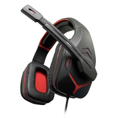 China 1611 Chip 110db 40mw Wired Gaming Headset With Detachable Mic for sale