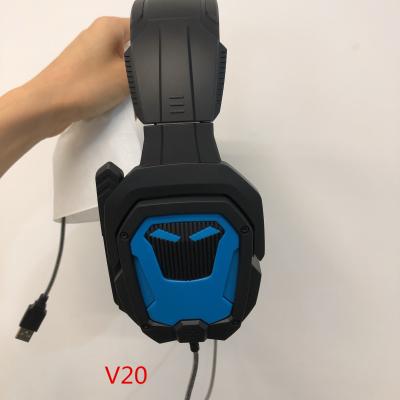 China Black-blue Gaming Wireless Bluetooth Earphones 40mW 300mAh 8hrs for sale