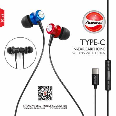 China 10mm 16Ohm Type C Wired earphones For Hand Phone for sale