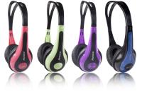 China Switching 40mm 30mW Educational Wired Headphones For PC for sale