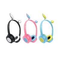 China Cat Wireless Headphone LED V5.0 8hrs Bluetooth Headphones  For Kids Education for sale