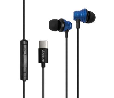 China 120cm 32Ohm Type C Wired Headphones For Sports for sale