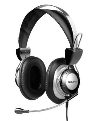 China Educational Wired Headphones With Mic Computer headset for study for sale