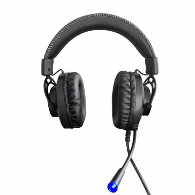 China LED Sound Surrounding Wired Gaming Headphone With USB 3.5mm for sale