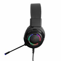 China LED Sound Surrounding Wired Gaming Headphone With USB 3.5mm for sale