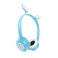 China Colorful Luminous Bluetooth Earphones Children Wireless Headphone for sale