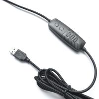 China Over Head Heavy Bass USB Wired Gaming Headphone 2.2m Cord Length for sale