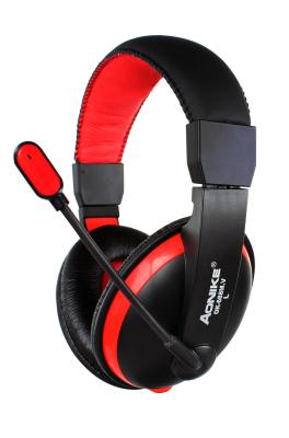 China Micro Wired Gaming Headphone Wired Office Headset Study Private Music Stereo Sound for sale