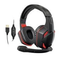 China 3.5mm Cool Over Ear Headset LED Wired Gaming Headphone With Microphone for sale