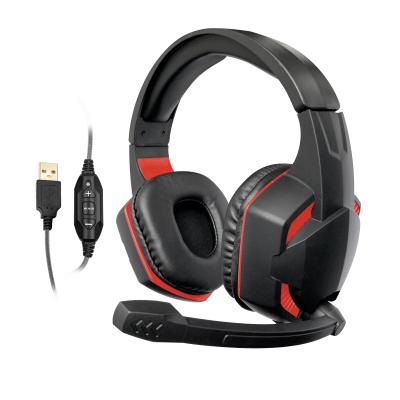 China 3.5mm Cool Over Ear Headset LED Wired Gaming Headphone With Microphone for sale