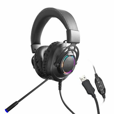 China 40mm Driver Over Ear Headphone Wired Gaming Headset for sale