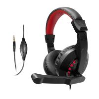 China 108dB Plastic Leather Omni LED Wired Gaming Headphone for sale