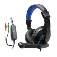 China 108dB Plastic Leather Omni LED Wired Gaming Headphone for sale