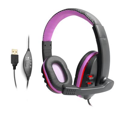 China 20kHz Wired Gaming Headphone For Computer Laptop for sale