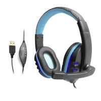 China 20kHz Wired Gaming Headphone For Computer Laptop for sale