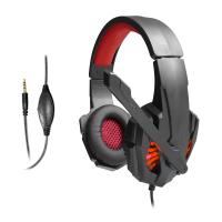 China 20KHz Wired Gaming Headphone Adjustable Foldable Stereo Earphones For Computer for sale