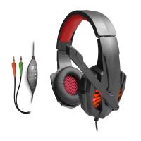China 20KHz Wired Gaming Headphone Adjustable Foldable Stereo Earphones For Computer for sale