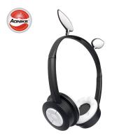 China DC 5V Cat Ears Wireless Headphones With Mic Stereo Phone Music Bluetooth Headset for sale