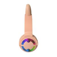 China RGB Cute Cat Ears Noise Cancelling Bluetooth Headphones With Microphone Kid Stereo Music for sale