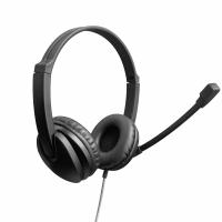China Traffic USB Wired Noise Cancelling Headset Adjustable Volume Headphones for sale