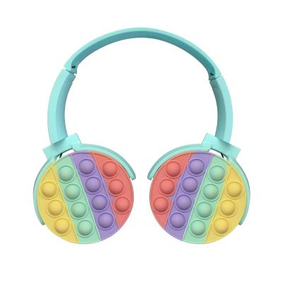 China ABS Stereo Bluetooth Headphone Pressure Relieved Panel Folding Wireless Headset for sale