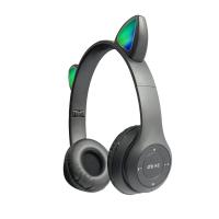 China ROHS Bluetooth Foldable Headset Lovely Design LED Stereo Wireless Headphone for sale