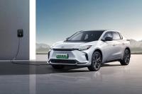 China Elektro Toyota Electric Car Pure Electric Mid Size Toyota Bz4x Electric SUV for sale