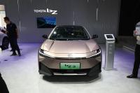 China Pure Electric Toyota BZ3 Car Front Wheel Drive 300 Miles Range for sale