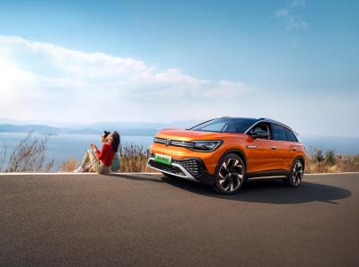 China VW Volkswagen Electric Car ID 6 Medium And Large SUV 250 Miles Range for sale