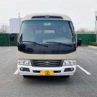 China Mechanical Braking System Used Petrol Car 19 20 Seats Toyota Coaster Bus for sale