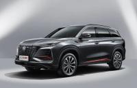 China Petrol Fuel Type Changan CS75 Plus Black SUV 5 Seating Capacity for sale