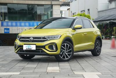China White Volkswagen T-Roc 300tsi DSG 1.5t Used Car Commercial Fuel Vehicles for sale