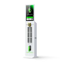 China 24slots 23.8 Inch Portable Smart Power Bank Charging Station Foldable with Micro USB Input 5W Output for Fishing Italy Standard for sale