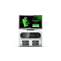 China Indoor Machine for Coffee Shops Bar Clubs 4 Slots NFC Mobile Cell Phone Charging Station Shared PowerBank With Screen and POS for sale
