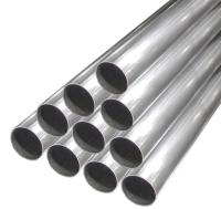 China Custom Size Polished Stainless Steel Round Pipe , Seamless Steel Tube 4 Inch for sale