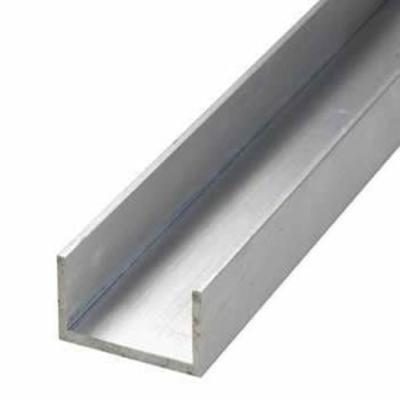 China Hollow Section Brushed Stainless Steel U Channel Mill Finished Plain End for sale